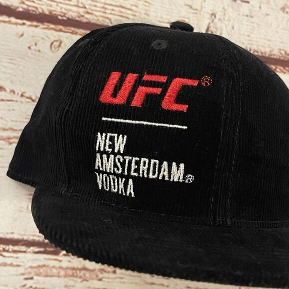Accessories | Ufc New Amsterdam Vodka Corduroy Hat Snapback Black ...